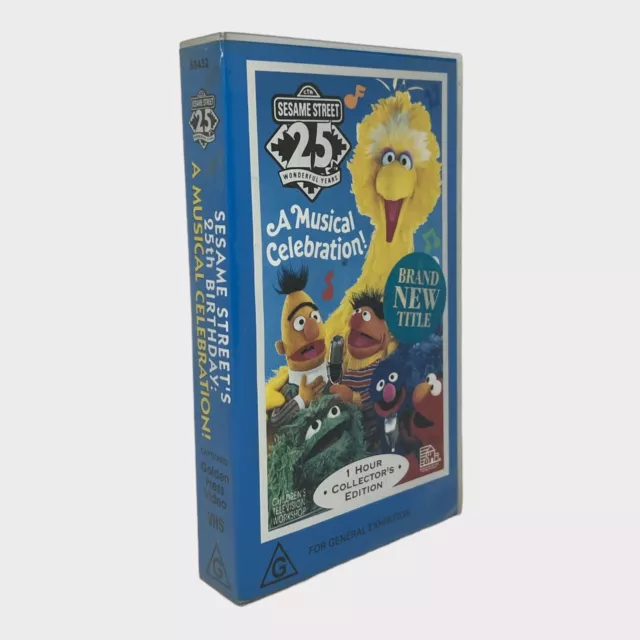 VINTAGE SESAME STREET - 25 Wonderful Years: A Musical Celebration ... VINTAGE SESAME STREET - 25 Wonderful Years: A Musical Celebration ...