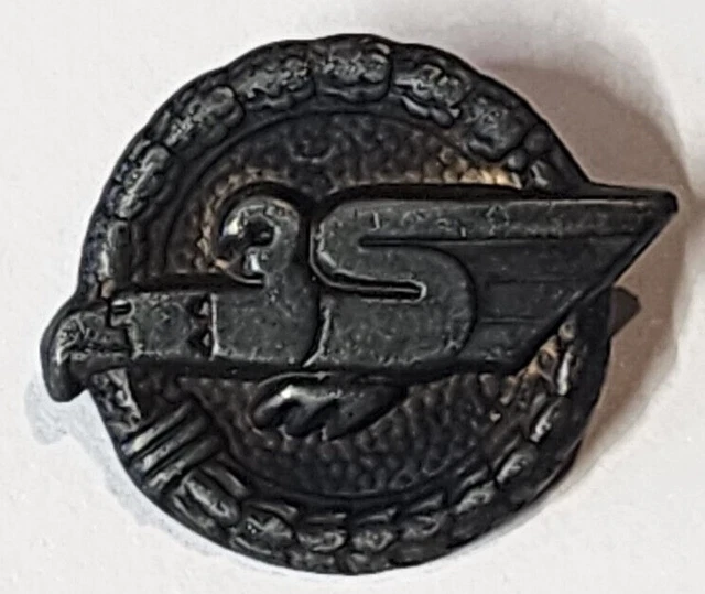 RARE WW2 WWII German Luftwaffe Paratroopers medal award tinnie pin ...