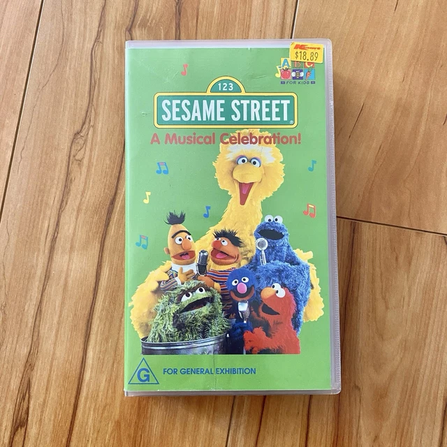 SESAME STREET: A Musical Celebration ABC Kids VHS - 2002 £19.90 ...