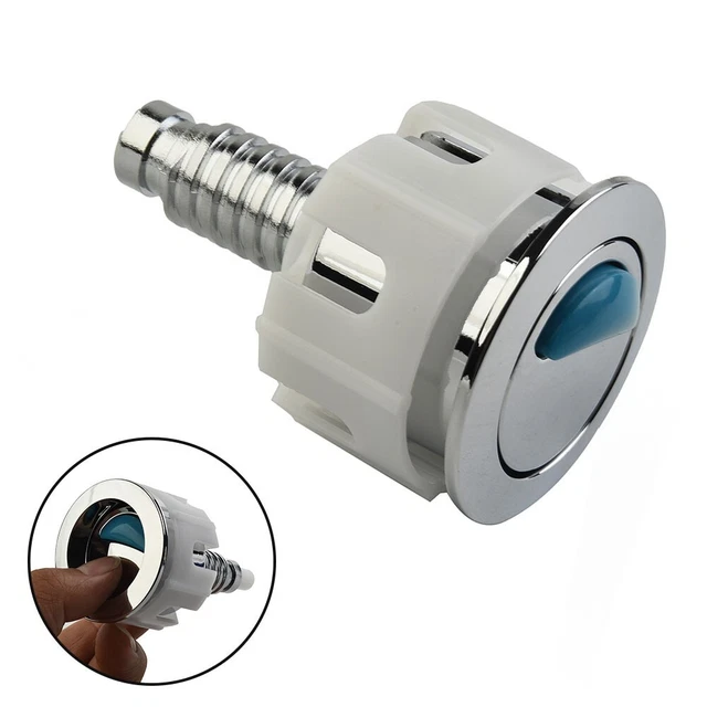 TOILET CISTERN REPLACEMENT Plastic Water Tank Push Button Dual Flush ...