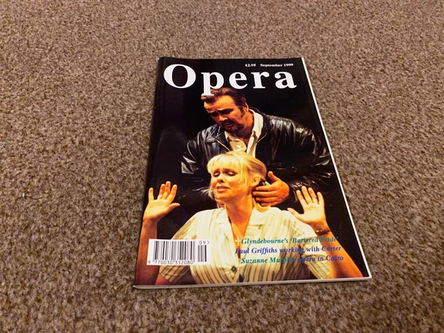 OPERA MAGAZINE 1999 Sep Kim Begley & Solveig Kringleborn. Elliott ...