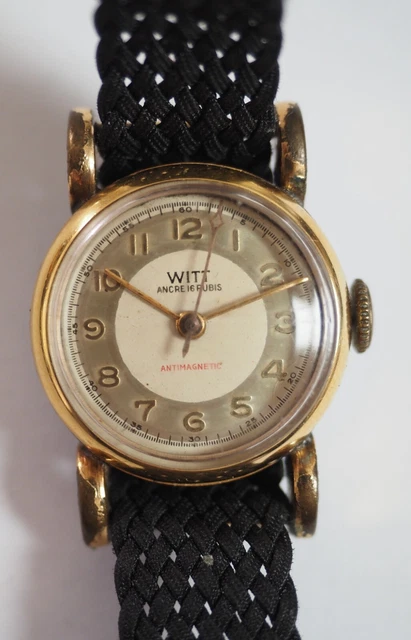 MONTRE MÉCANIQUE WITT - Vintage - Année 60 / 70 ? EUR 18,00 - PicClick FR