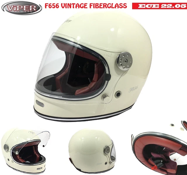 Vintage Motorcycle Crash Helmets FOR SALE! - PicClick UK