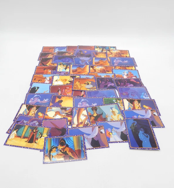 PANINI TRADING CARDS Aladdin Bundle - 1993 - 50 Count £8.60 - PicClick UK