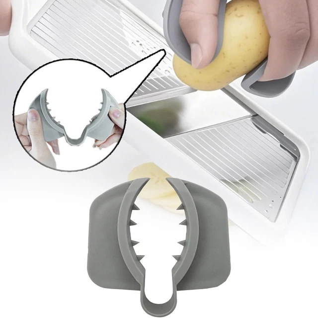 VEGETABLE SLICERS HAND Guard Food Holder for Fruits Vegetables Slicers ...