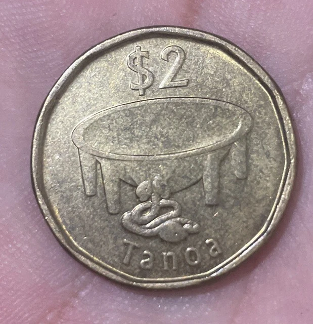 RARE FIJI $2 Coin Tanoa - 2012 (2) $5.00 - PicClick AU
