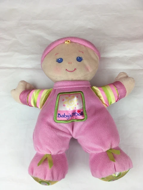 BABYS MY FIRST 1st RAG DOLL PLUSH 10" DOLLY SOFT TOY BY FISHER PRICE £ ...
