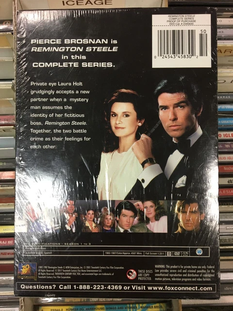 REMINGTON STEELE COMPLETE Series, DVD, Pierce Brosnan, 2017 $200.00 ...