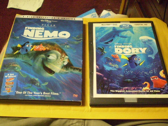 (2) DISNEY PIXAR Finding Nemo DVD Lot: Nemo & Dory Both Movies £4.87 ...