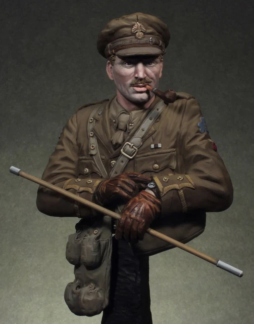 FOXWOOD FIGURES 1/9TH scale bust WW1 British Battalion Bombing Officer ...