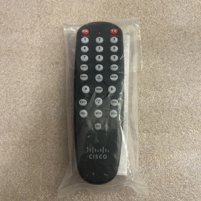 CISCO DIGITAL TRANSPORT Adapter HDA-RF2.2 Remote Control TESTED w ...