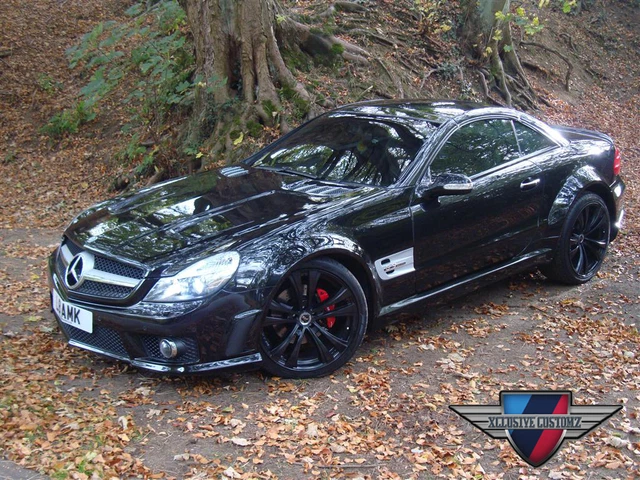 MERCEDES WIDE DESIGN SL63 AMG Full Body Kit for Mercedes SL R230 EUR 3. ...