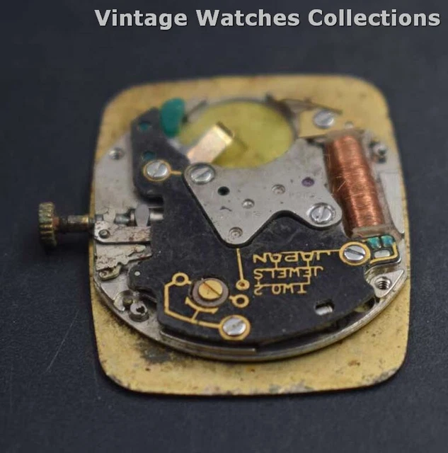 SEIKO-7430A QUARTZ NON Working Watch Movement For Parts/Repair Work O ...