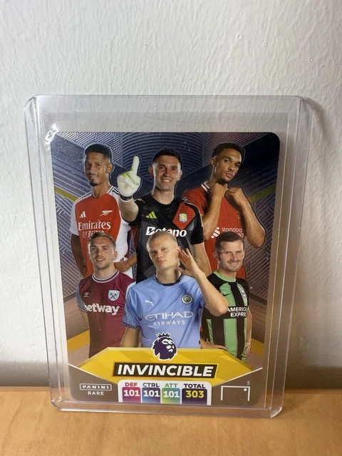 PANINI ADRENALYN XL Premier League 2025 Invincible Card Platinum £6.96 ...