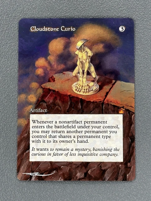 TENTE ART ÉTENDU Cloudstone Curio MTG Ravnica remasterisée peinte à la ...