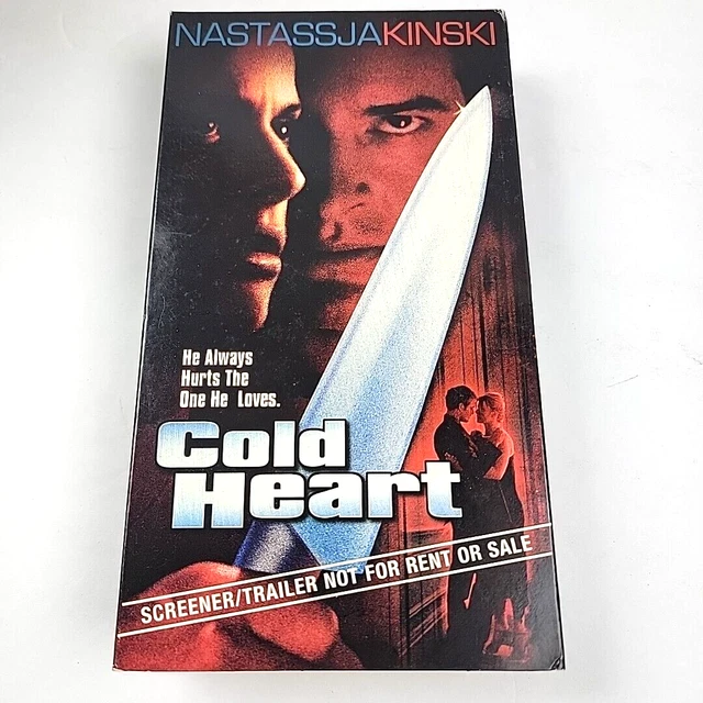 COLD HEART DEMO VHS Promo Screener Nastassja Kinski **Buy 2 Get 1 Free ...