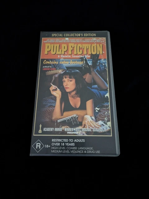 PULP FICTION VHS Video Tape Special Collectors Edition 1994 Tarantino R18+ £18.92 - PicClick UK