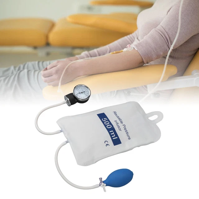 FLUID QUICK INFUSION Professional Fluid Pressure Infusion Pressure Bags With GFL £23.78 ...