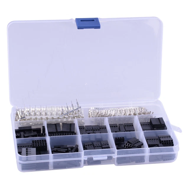 HOUSING ASSORTMENT DUPONT Wire Jumper Pin Male Female Header Connector ...