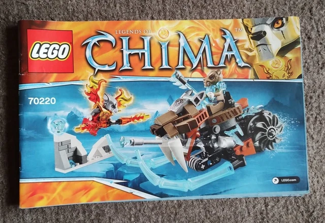 LEGO 70220 CHIMA Strainor's Saber Cycle NOTICE INSTRUCTIONS ONLY EUR 3 ...