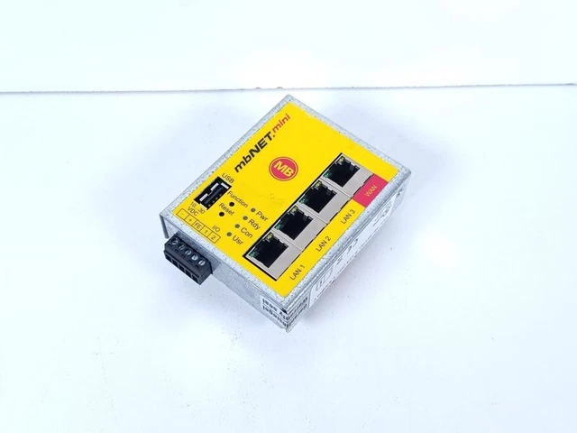 MB CONNECT LINE MDH 860 mbnet.mini Kompakt Fernwartungs-Router TESTED ...