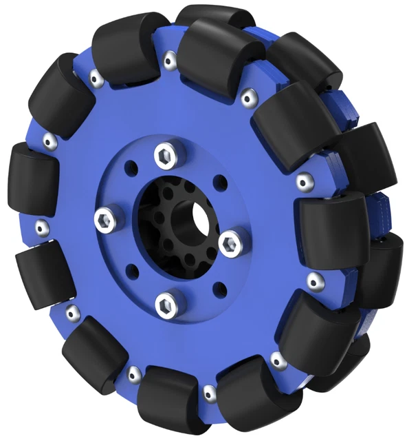 NEW OMNI WHEEL 5in Omnidirectional Dual Omni Wheel Combination UM5604 ...