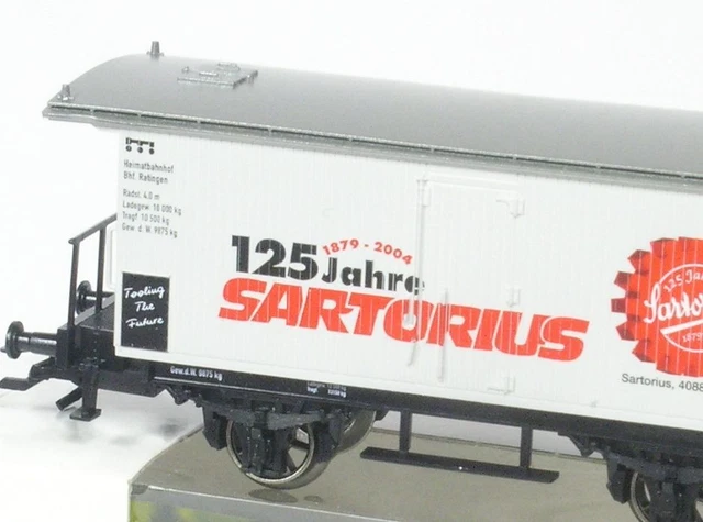 H0 GED. GÜTERWAGEN 125 Jahre Sartorius Märklin Somo neuw. OVP EUR 17,50 ...