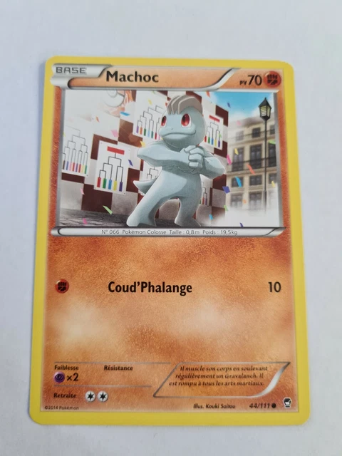 CARTE POKEMON FRANÇAISE machoc 44/111 xy Poing Furieux EUR 2,40 ...