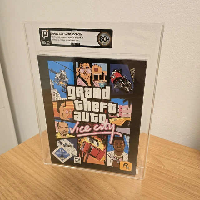 PIXEL 80+ GRAND Theft Auto Vice City PC Big Box Sigillato Vga Wata Gta ...