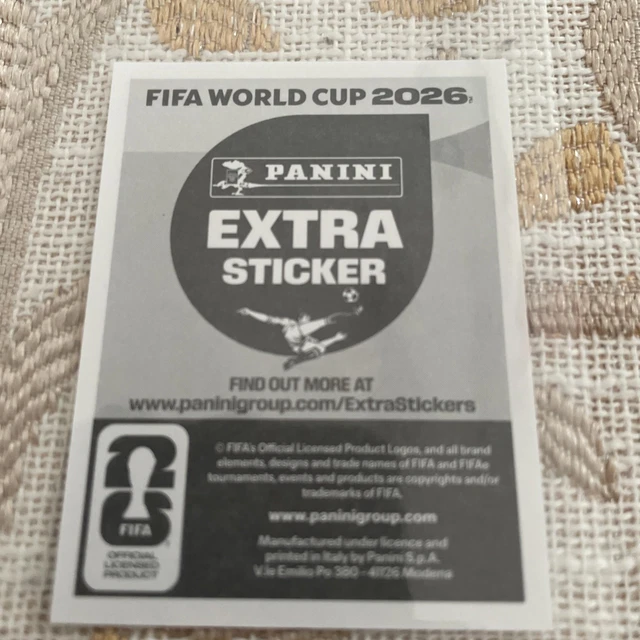 PANINI WORLD CUP 2026 Extra Sticker Cody Gakpo £1.29 - PicClick UK