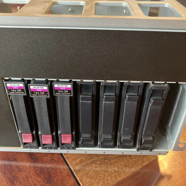 HP SPS-DRIVE CAGE 8 Bay Sff 511782-001 EUR 33,00 - PicClick FR