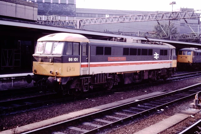 1980S BRITISH RAIL BR Diesel Electric Loco 86 101 Sir William Railway ...