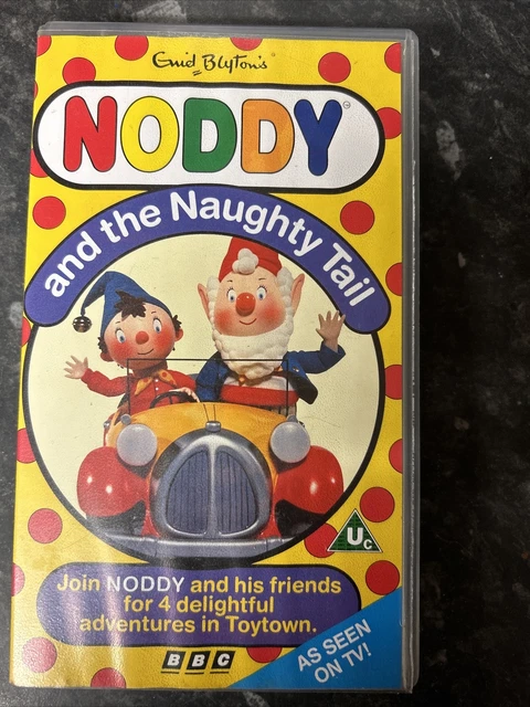 RARE ENID BLYTONS NODDY - AND THE NAUGHTY TAIL VHS PAL Video Tape 1992 ...