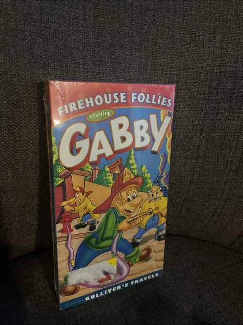 FIREHOUSE FOLLIES STARRING Gabby (VHS, 1991) Kids Cartoon New Sealed £3 ...