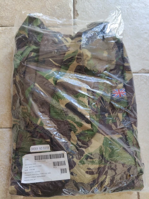 NEW BRITISH ARMY issue combat 95 DPM Camouflage Windproof jacket 170/ ...