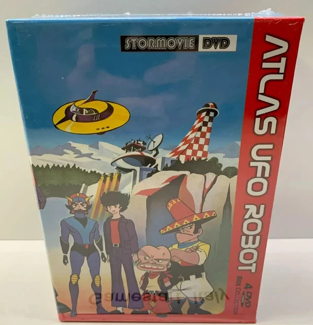 ATLAS UFO ROBOT Goldrake 4 Dvd Movies Box Collect. -Sigillato Grendizer ...