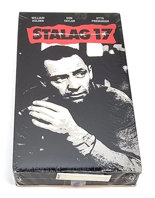 STALAG 17 VHS 1991 William Holden Watermarked Sensormatic Brand New ...