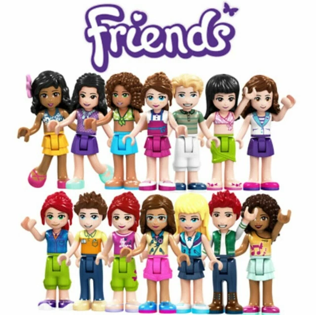 LEGO FRIENDS MINIFIGURE Livi Matthew Ben Mia Andrea Olivia ecc. In ...