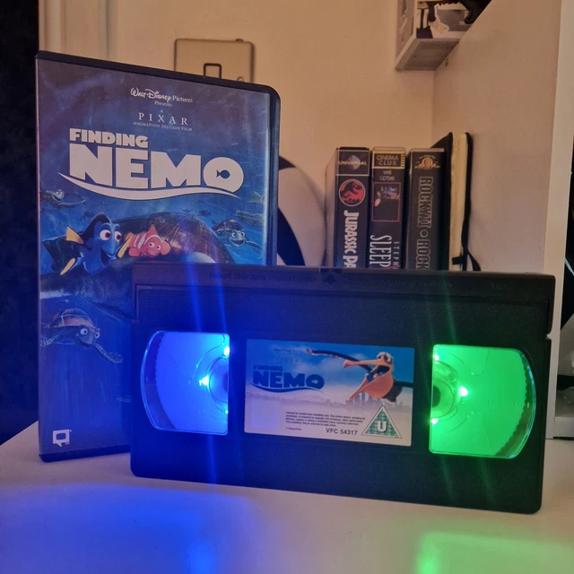 FINDING NEMO, TOY Story and Bluey LED VHS Tape Lamp Birthday Gift Retro ...