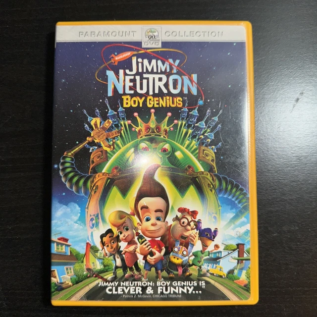 JIMMY NEUTRON : Boy Genius (DVD, 2002, Sensormatic) EUR 4,38 - PicClick FR
