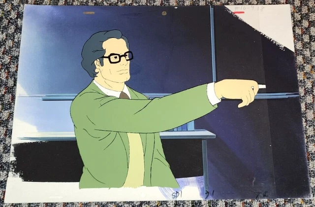 SUPERFRIENDS PRODUCTION ANIMATION Cel Of Martin Stein Aka Firestorm On ...