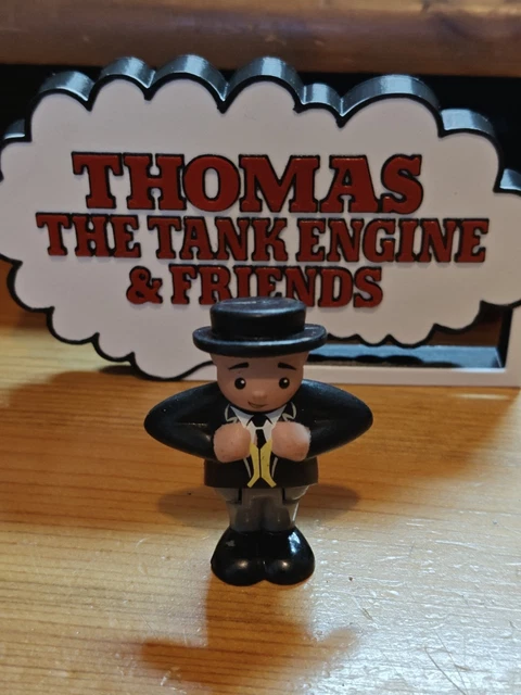 NEW FISHER-PRICE THOMAS & Friends Wooden Railway Sir Topham Hatt Figure ...