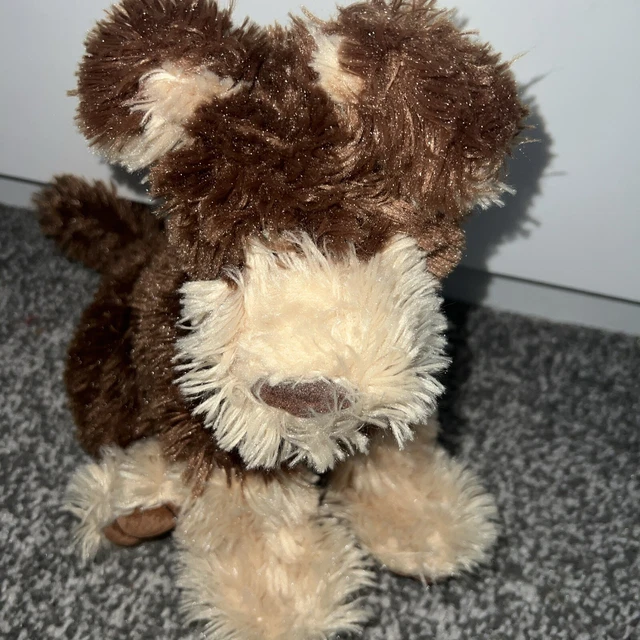 PRIMARK PLAY & Learn Brown Dog Puppy Soft Plush Comforter Toy 11” ️ £6. ...