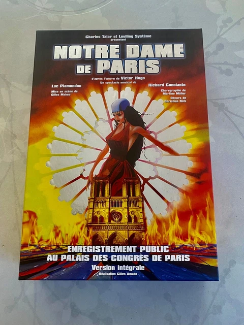 NOTRE DAME DE Paris - VHS cassette vidéo et 2cd, coffret collector ...