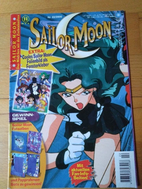 SAILOR MOON ZEITSCHRIFT RTL Nr. 22/2000 Folienbild Gewinnspiel Japan ...
