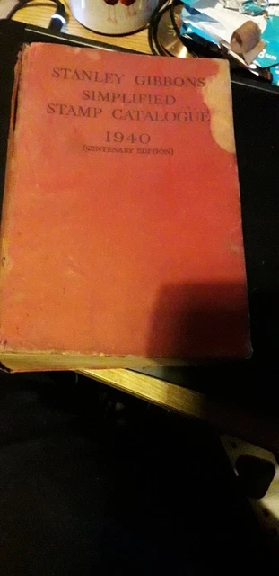 STANLEY GIBBONS SIMPLIFIED Stamp Catalogue 1940 Centenary Edition Whole ...