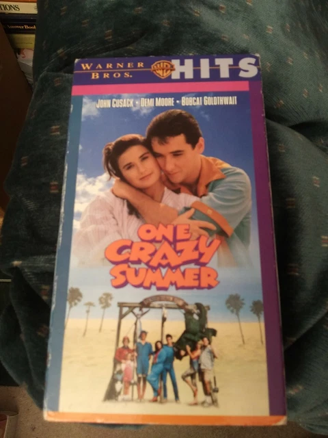 ONE CRAZY SUMMER (1986) VHS 80s romantic comedy Demi Moore John Cusack ...
