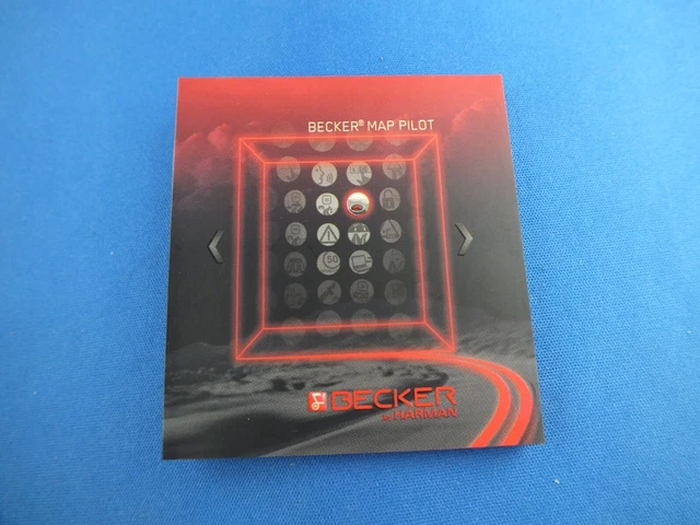 ORIGINAL BECKER ® MAP PILOT Bedienungsanleitung f Mercedes SLK C-Klasse ...