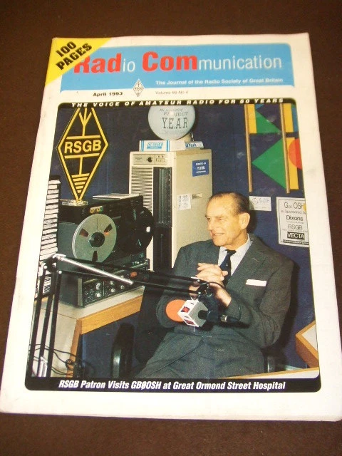 RADCOM - RADIO Communication - Prince Philip - April 1993 £6.75 ...