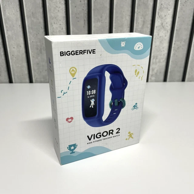 BIGGERFIVE VIGOR 2 Fitness Activitity Tracker Watch for Kids (Age 5-12 ...